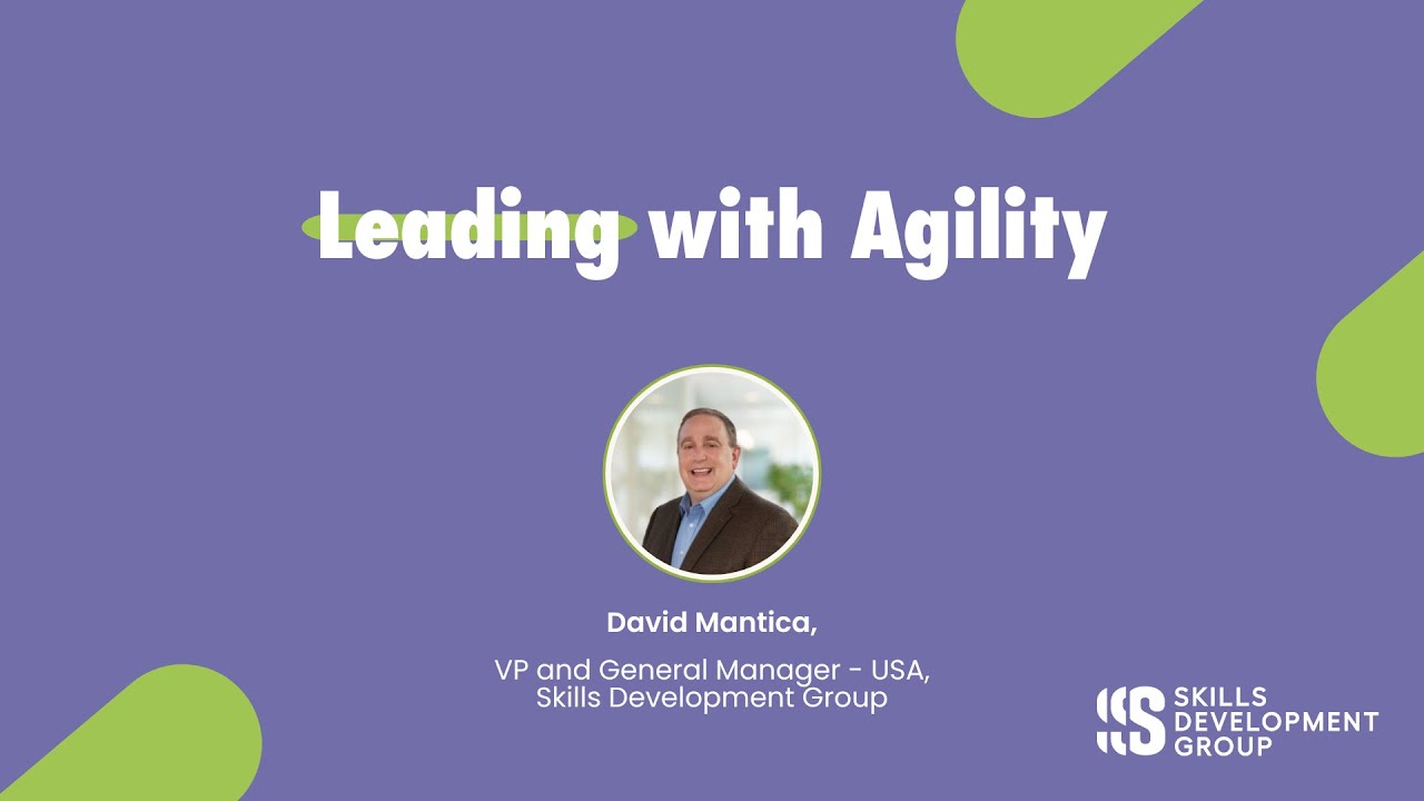 Leading with Agility - YouTube