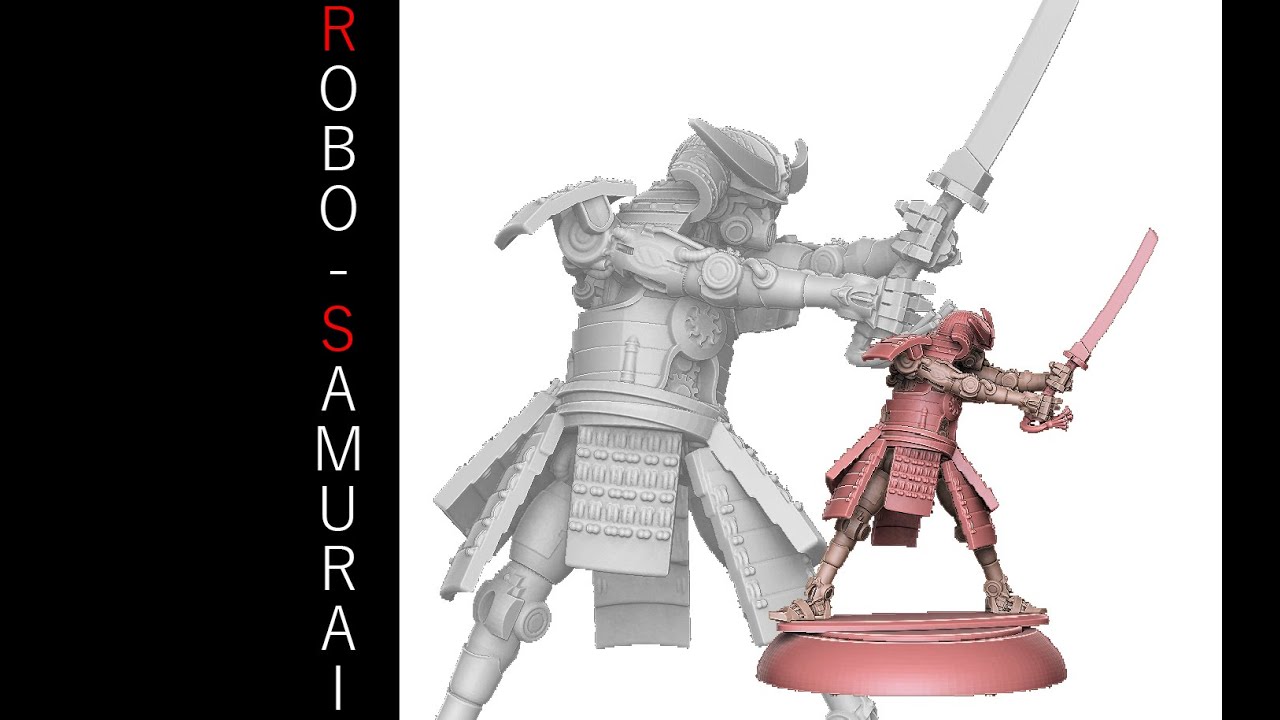 Miniature Showcase: Robo Samurai Mk 7 - YouTube
