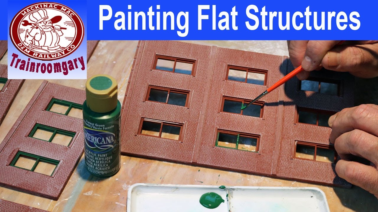Painting Flat Structures - YouTube