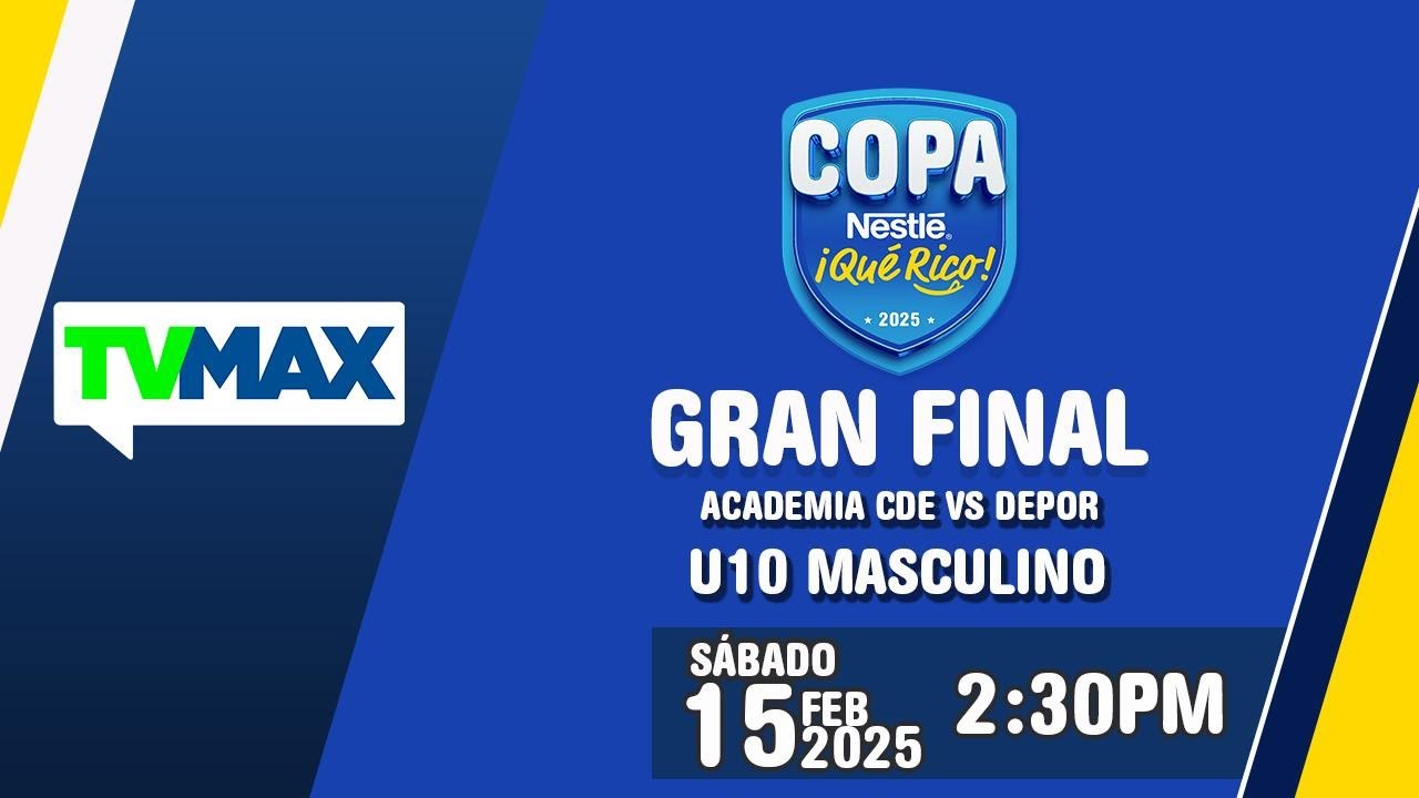 ACADEMIA CDE 🆚 DEPOR | ⚽ COPA NESTLE 🔵🟡¡QUÉ RICO!⚽ | GRAN FINAL | U-10 ...