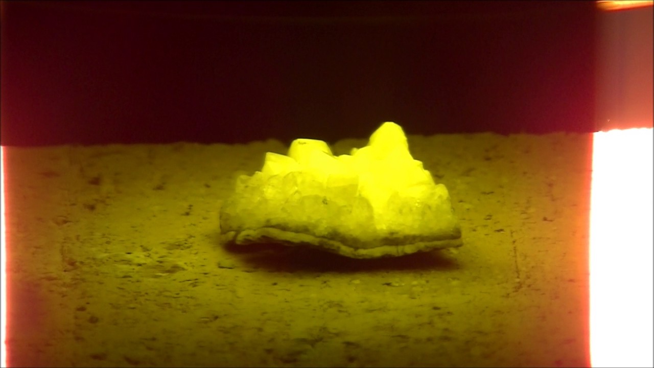 Heating, melting and vitrification of rocks series 30 Amethyst 【Non ...