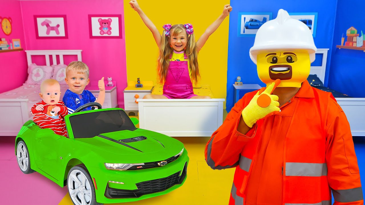 Diana Roma and Oliver Discover a Secret Room - YouTube