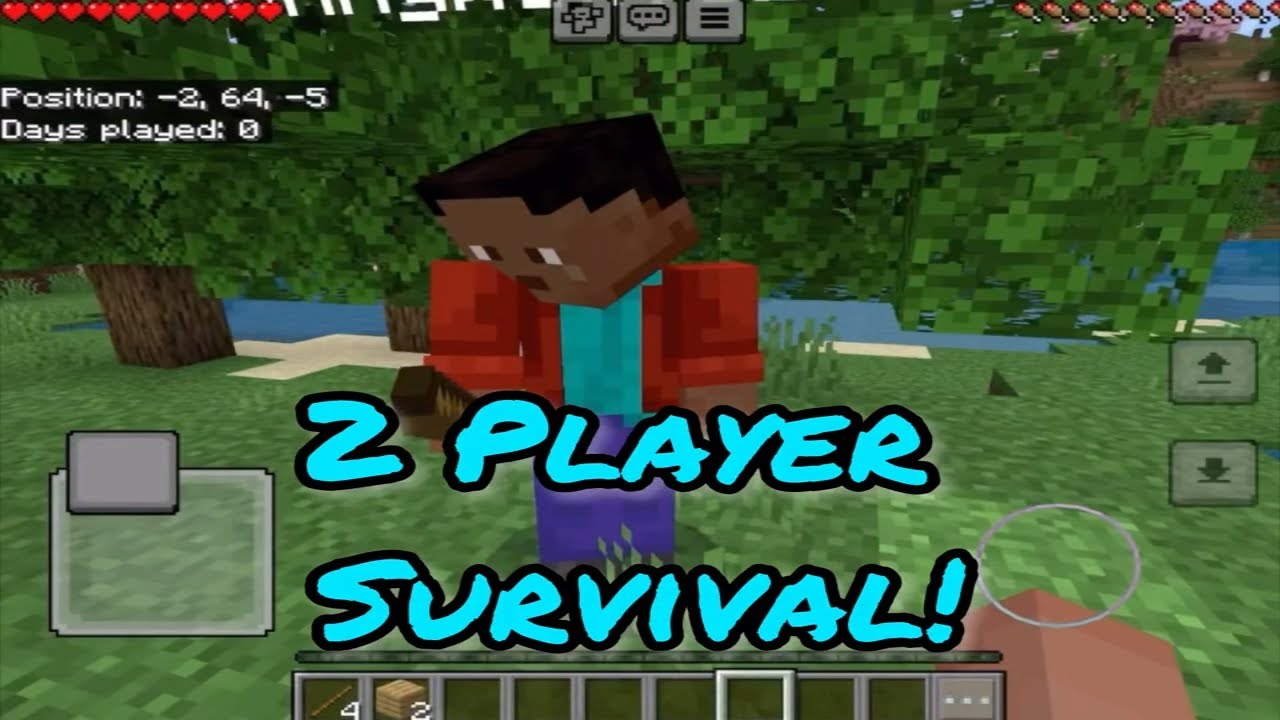 2 Player Survival Minecraft Series! Episode 1(feat.man6gaming) - YouTube