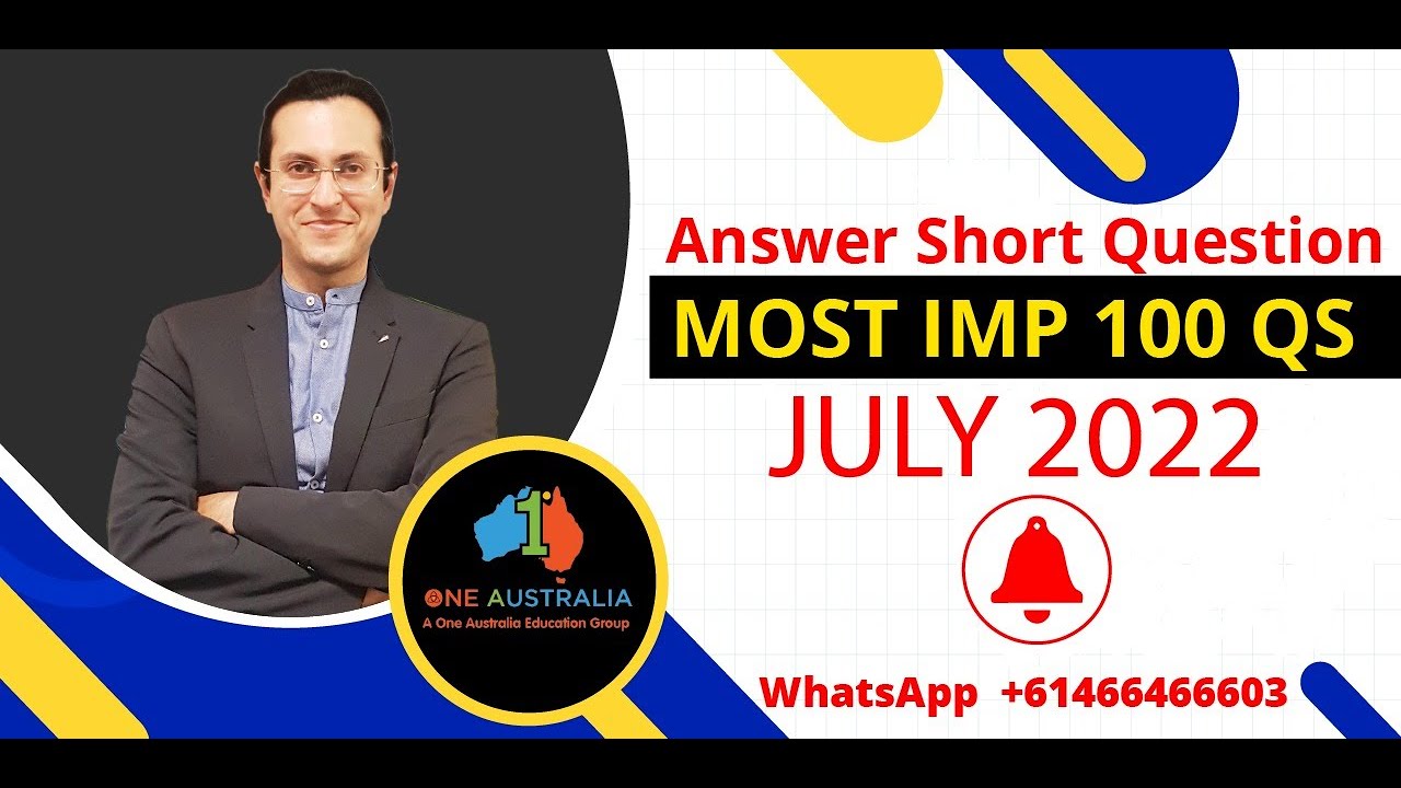 Answer Short Questions In PTE 2022 | PTE Short Answer Questions | Most ...