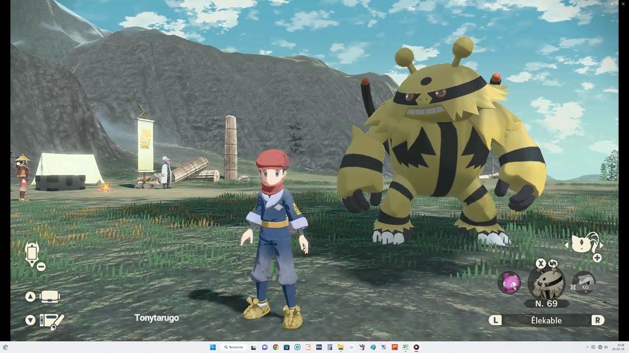 Capture de Elekable LEGENDES POKEMON ARCEUS - YouTube