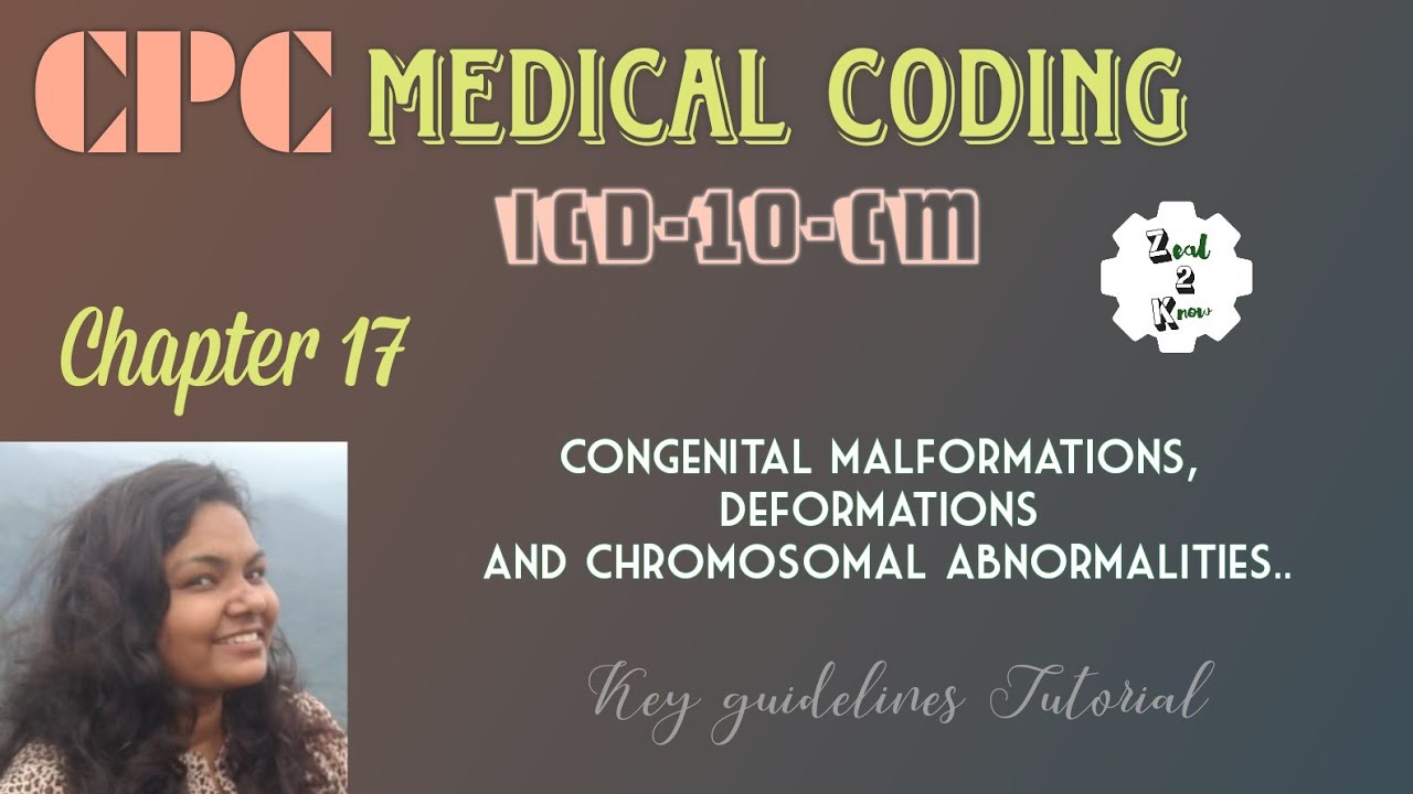 MEDICAL CODING / CHAPTER 17 / ICD 10 CM / CPC / TUTORIAL SERIES - YouTube