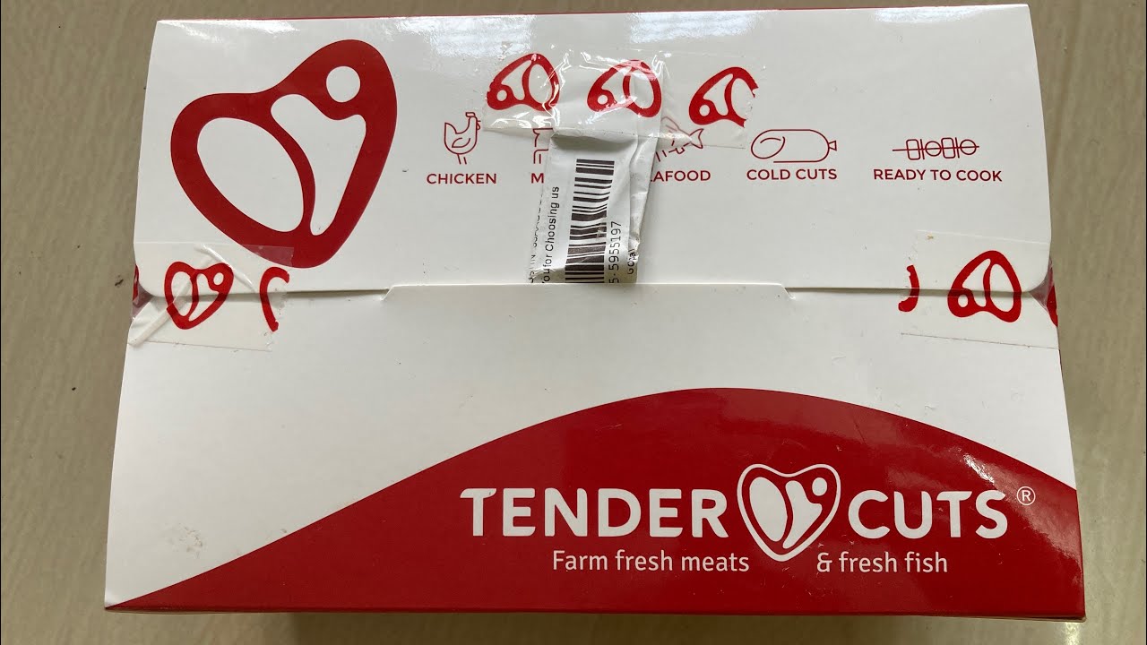 Tender Cuts Chennai Unboxing and Review | Chicken and Prawn - YouTube