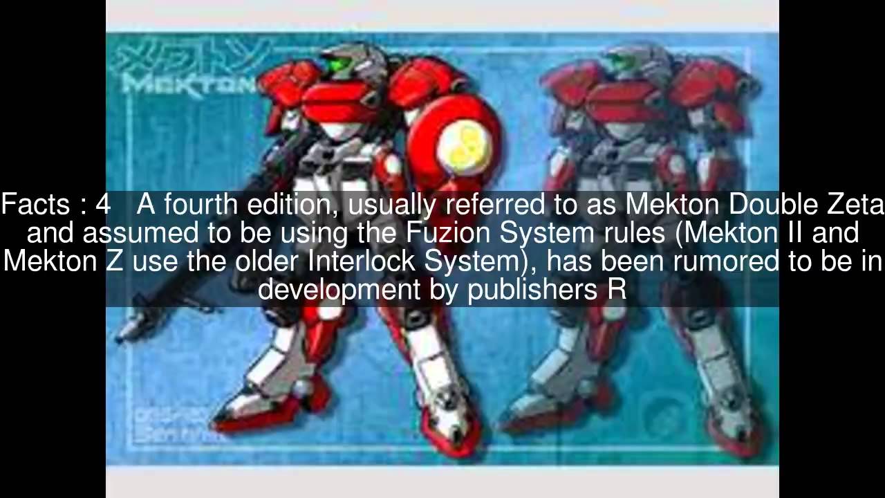 Mekton Top #10 Facts - YouTube