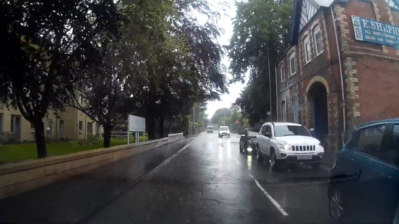 Rainy Morning Drive To Scone Perthshire Scotland - YouTube