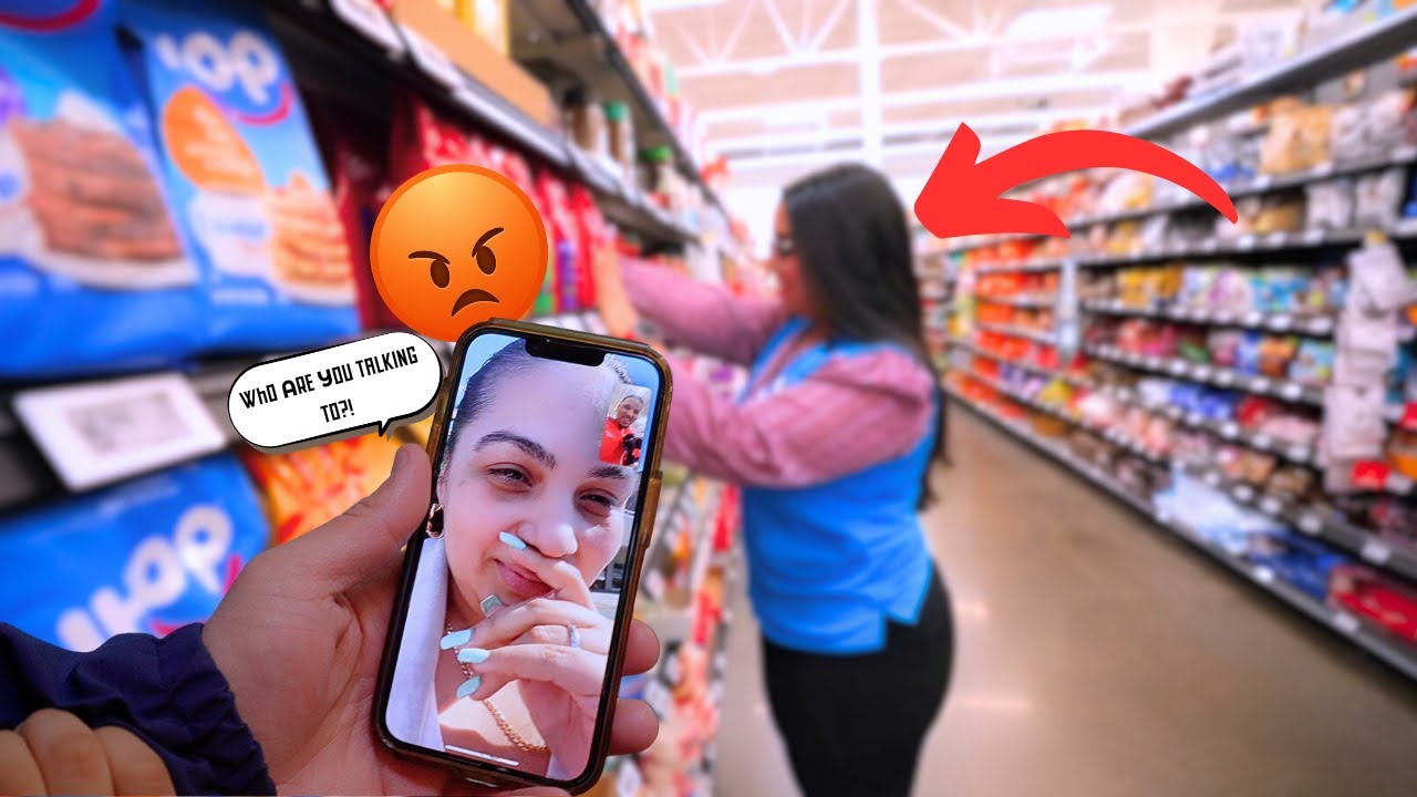 Wife Thinks Husband is Flirting at Walmart! *FaceTime Gone Wrong* - YouTube