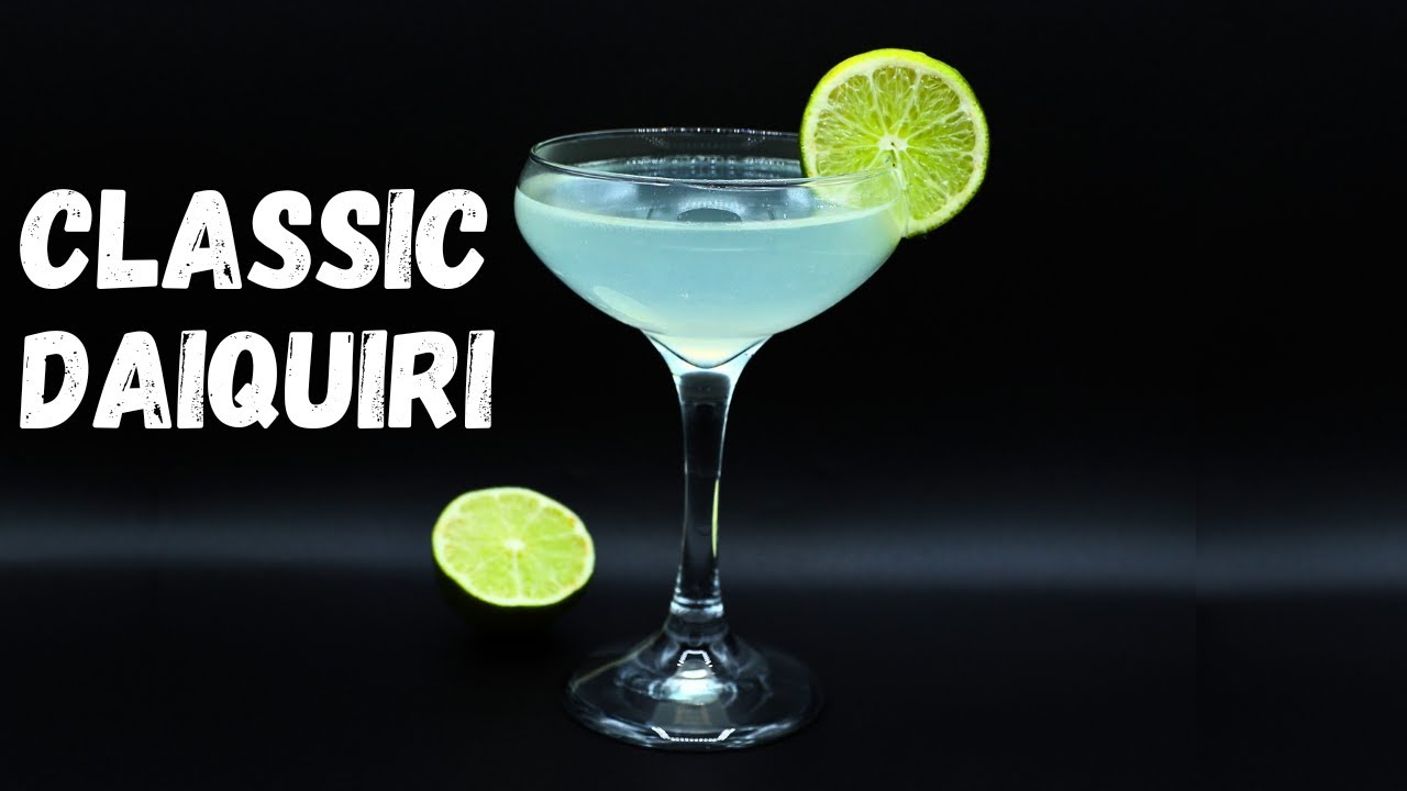 Classic Daiquiri Cocktail Recipe | Simple and Easy - YouTube