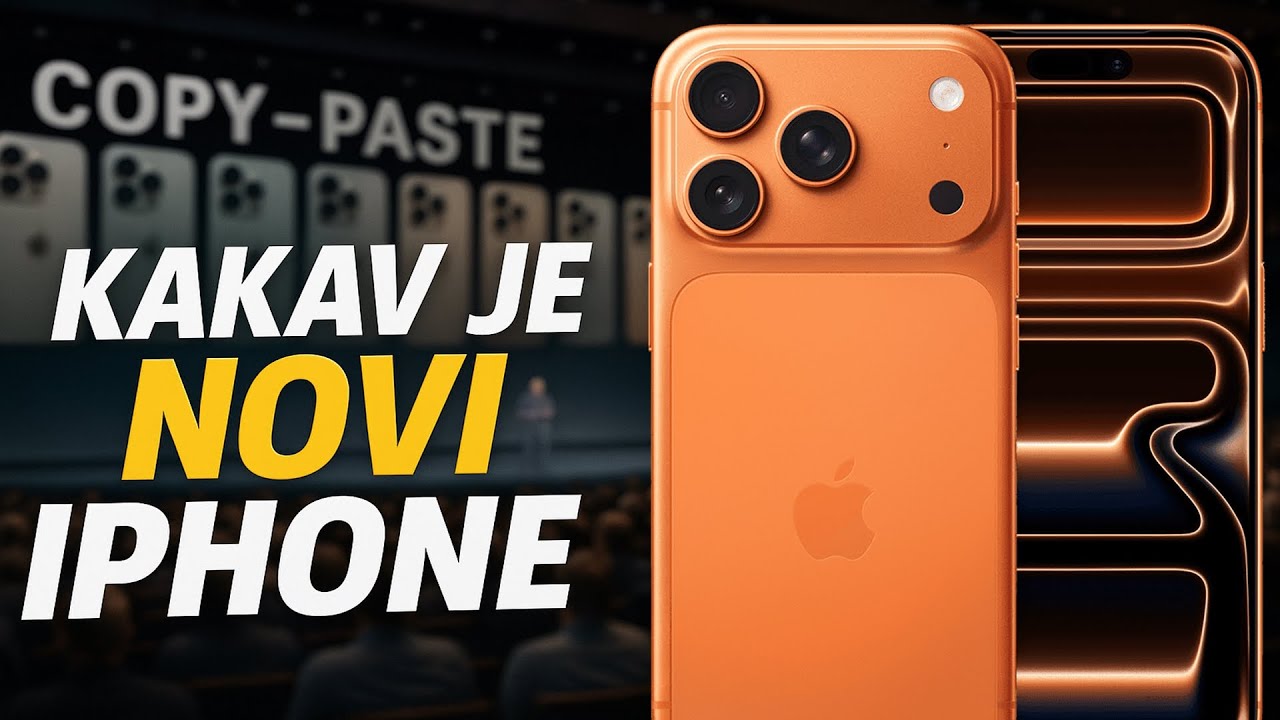 Da li je Apple razočarao? Predstavljen novi iPhone 17 | Techcode - YouTube