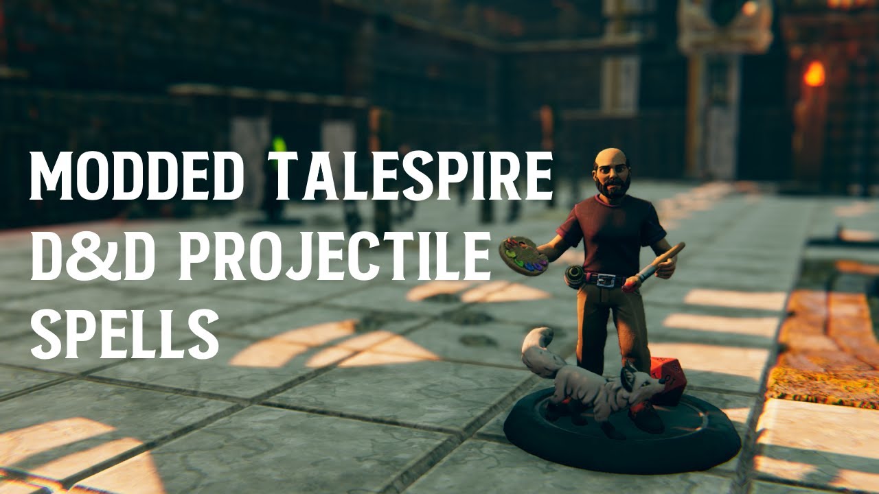 Modded TaleSpire Projectile Spells - YouTube