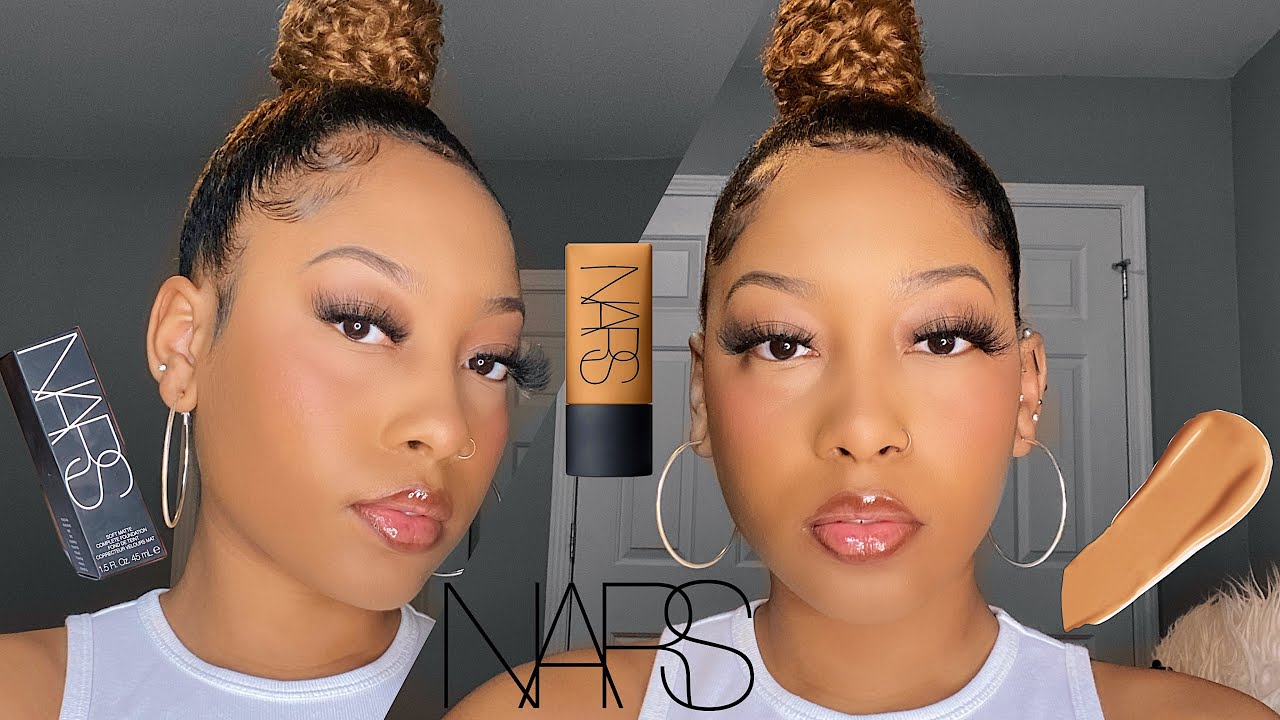 *NEW* NARS SOFT MATTE FOUNDATION | WEAR TEST + REVIEW - YouTube