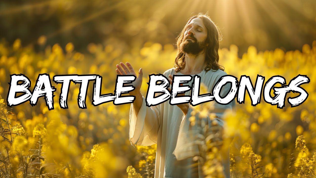 Hillsong - Battle Belongs (Lyrics Video) #worship - YouTube