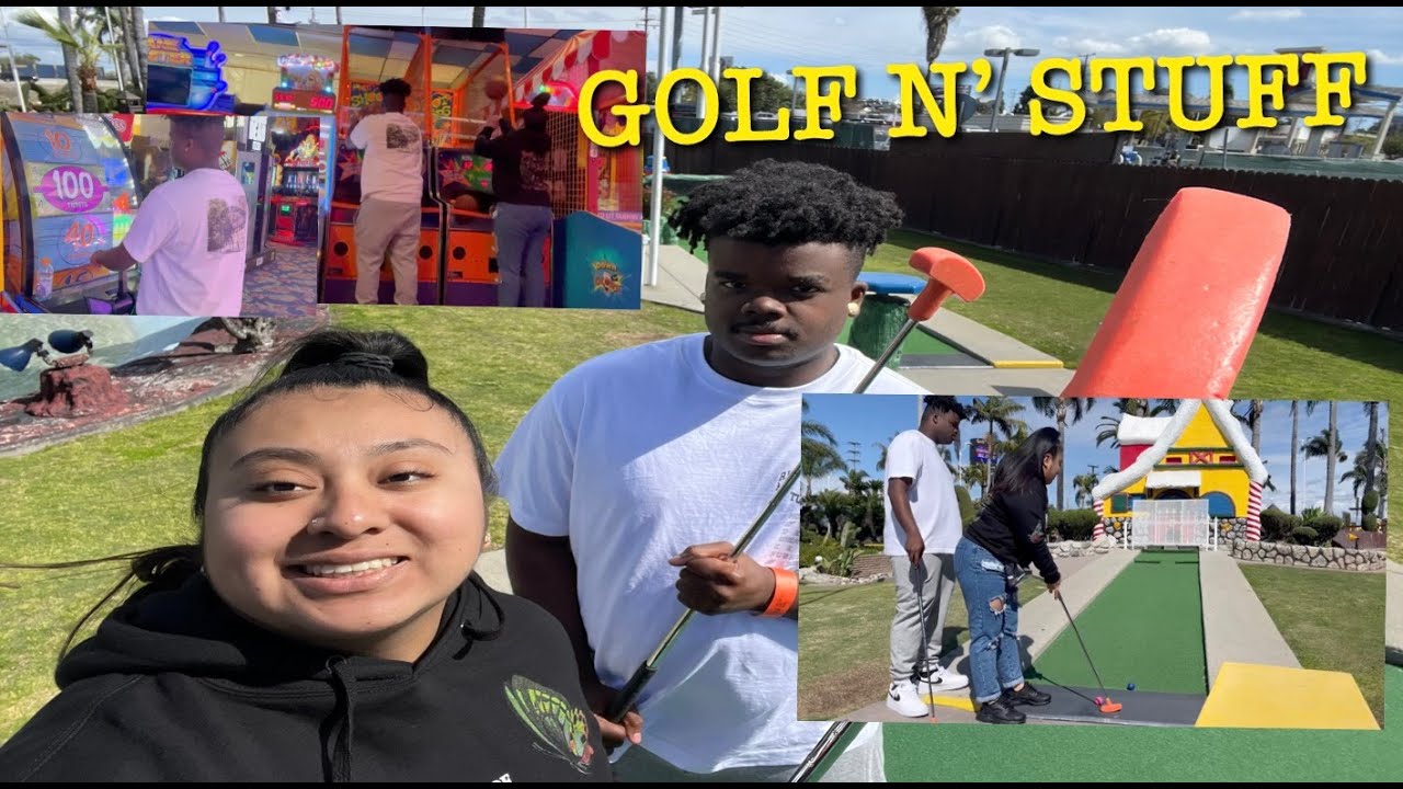 WE WENT ON A DATE TO GOLF N' STUFF 💖👩🏻‍🤝‍👨🏾 - YouTube