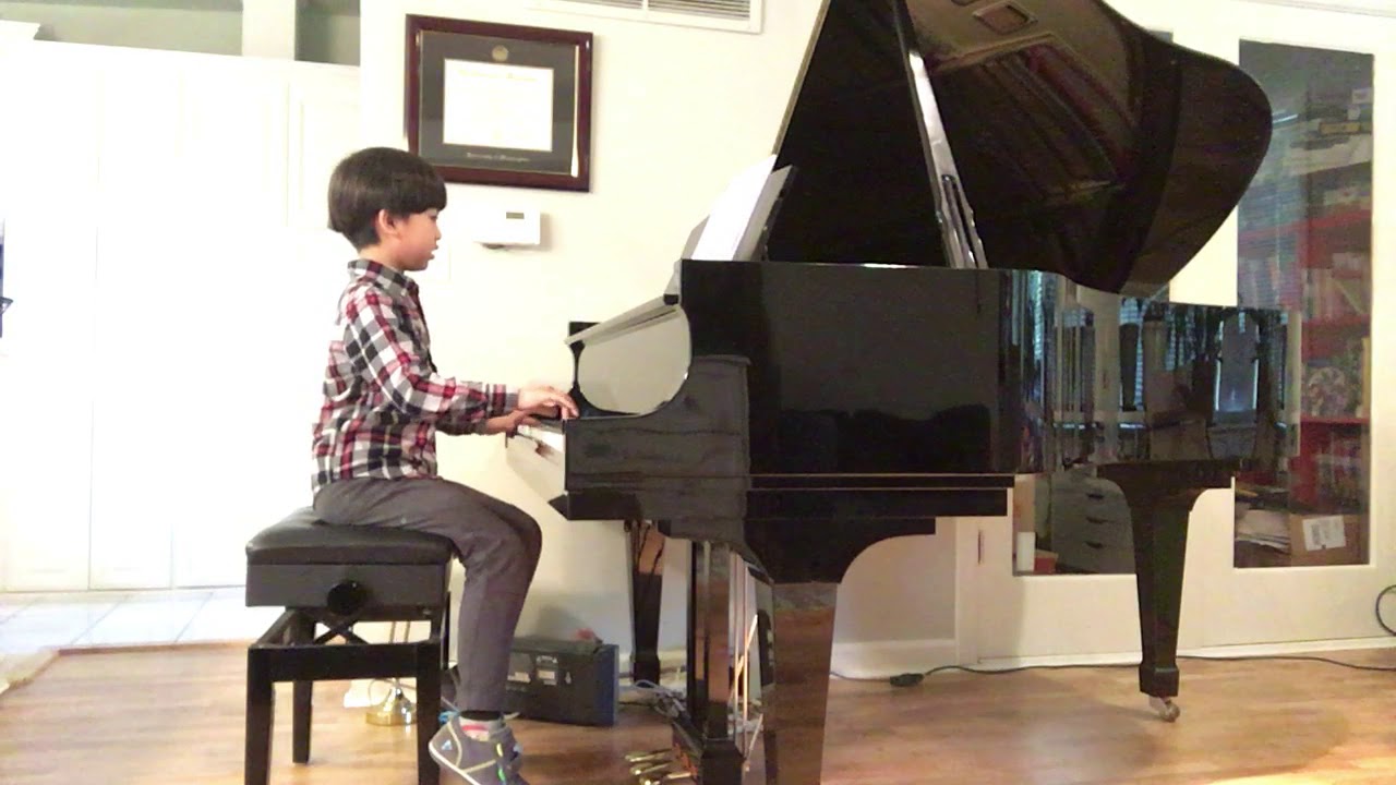 Wesley: Spindler Sonatina, Op. 157, No. 4 pt. 1 - YouTube