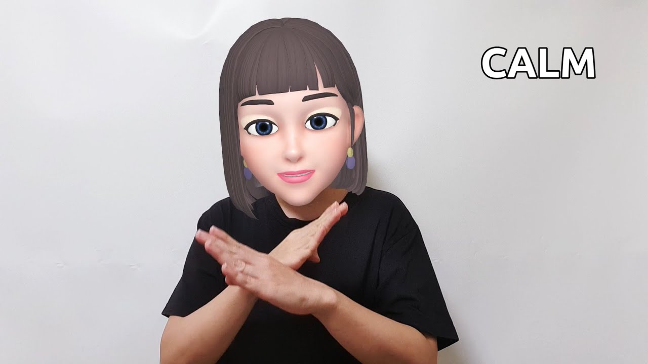 American Sign Language (ASL) Lesson: Opposite Adjectives | Calm ...