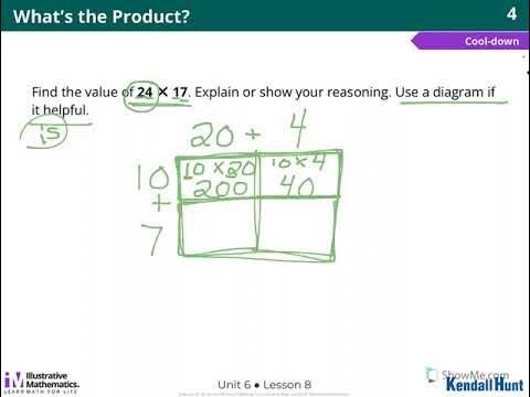 Illustrative Math Grade 4 Unit 6 Lesson 8 Cool Down - YouTube