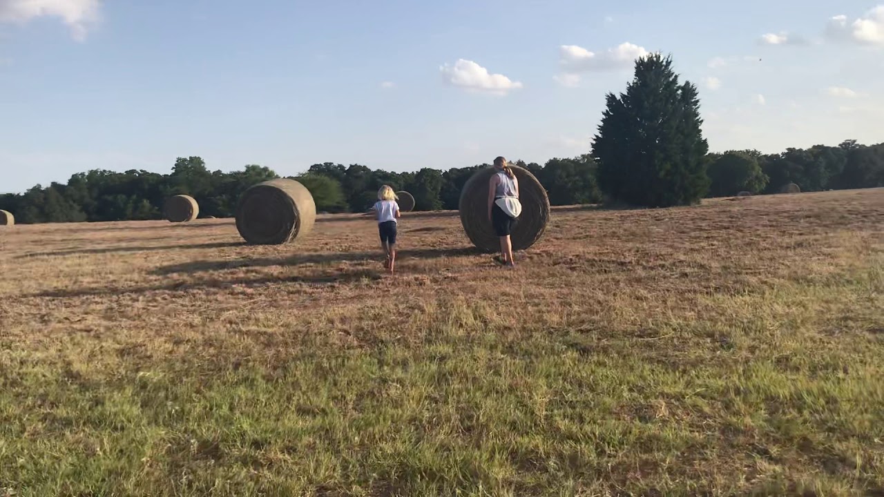 Rolling hay! - YouTube