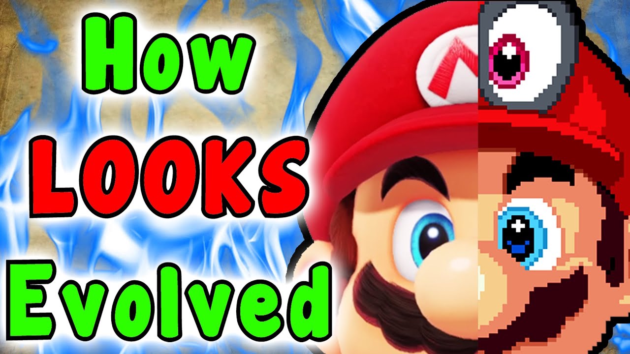 Super Mario - Evolution Of Graphics/Design (1985 - 2020) - YouTube
