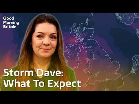 How to prepare as the UK braces for Storm Dave | Good Morning Britain