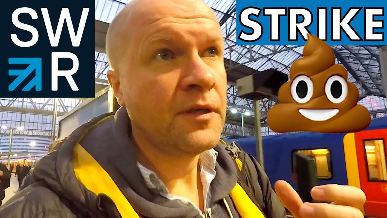Yelled at during South Western Railway RMT Strike (...not by SWR ...