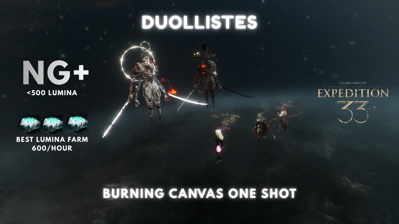 No Damage DUOLLISTES and best Lumina farm showcase on NG+ - YouTube