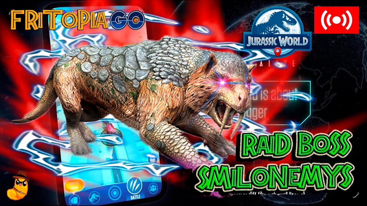 ⚠️¡VENCER A JEFE SMILONEMYS!⚠️🧨¡¡X3 BATALLAS! 🧨- Jurassic World Alive 2 ...