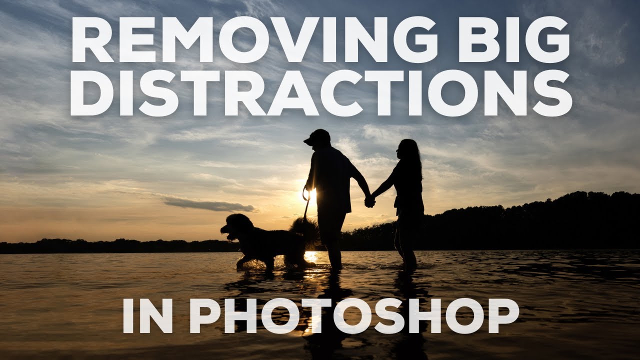 Removing Major Distractions Using Photoshop / Dog Photography Editing ...