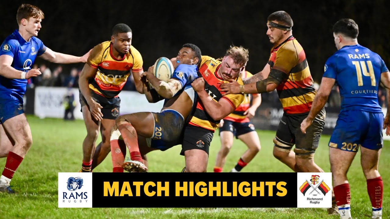 MATCH HIGHLIGHTS | Reading Rams vs Richmomd - YouTube