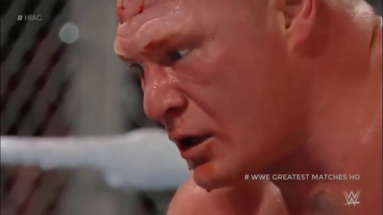 Brock Lesnar vs Undertaker Bloody Match Hell - YouTube