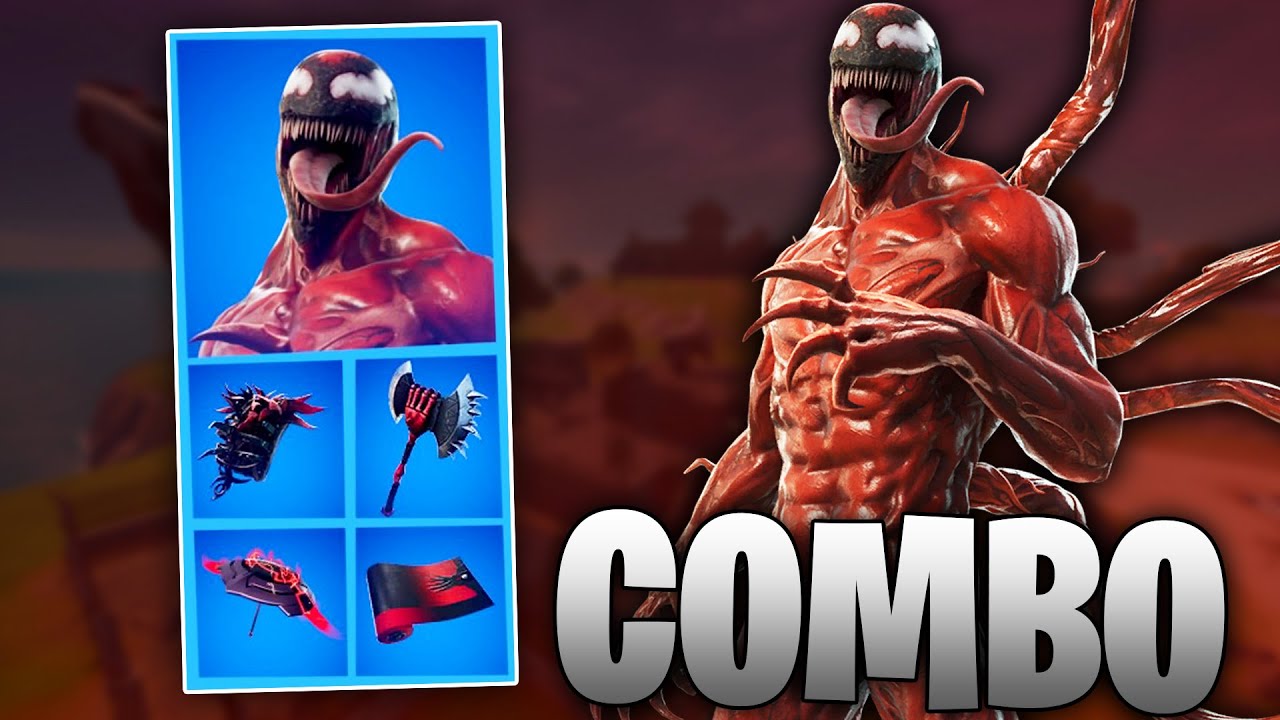 COMBO PARA SKIN DE CARNAGE EN FORTNITE - YouTube