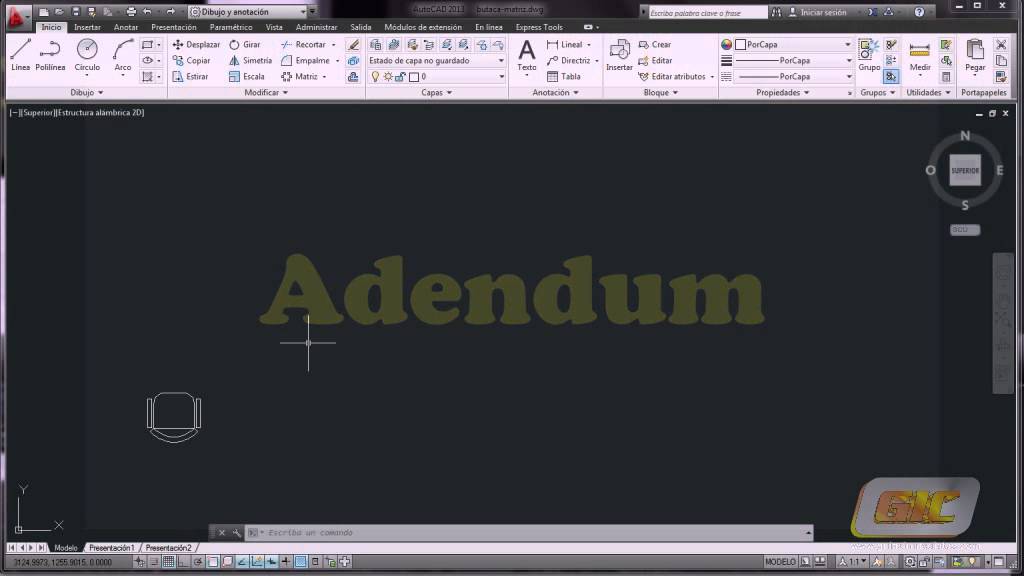 18.3-c Autocad 2013. Matriz - YouTube