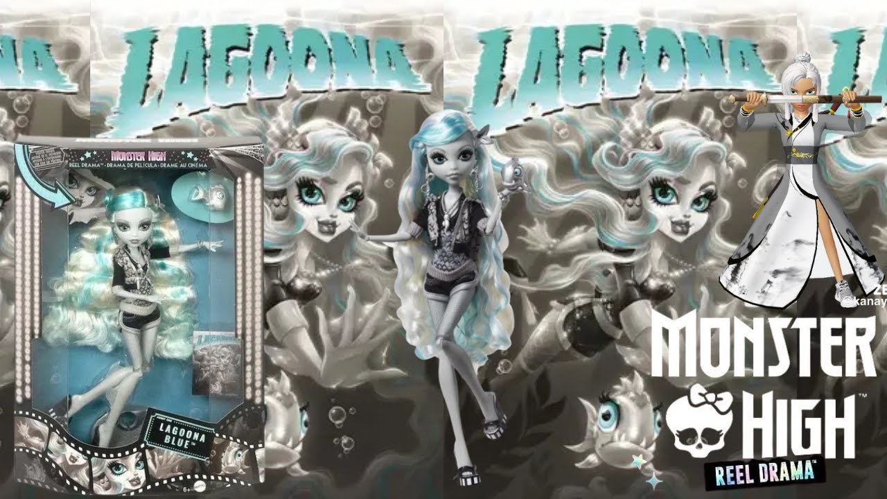 Lagoona Blue Reel Drama 💀 Unboxing Monster High 🌸44 - YouTube