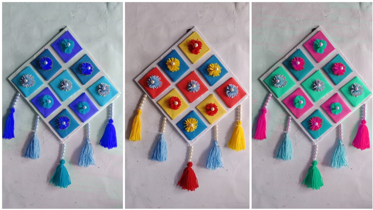 How to make beautiful wall hanging Il unique and Attractive wallhanging ...