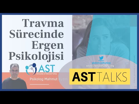 AST Talks - Mahmut Aydin ile Trauma Surecinde Ergen Psikolojisi