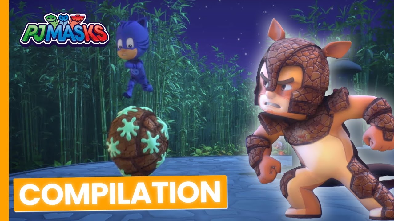 Splat Monster Attacks! Who can stop it? | Compilation | PJ Masks - YouTube