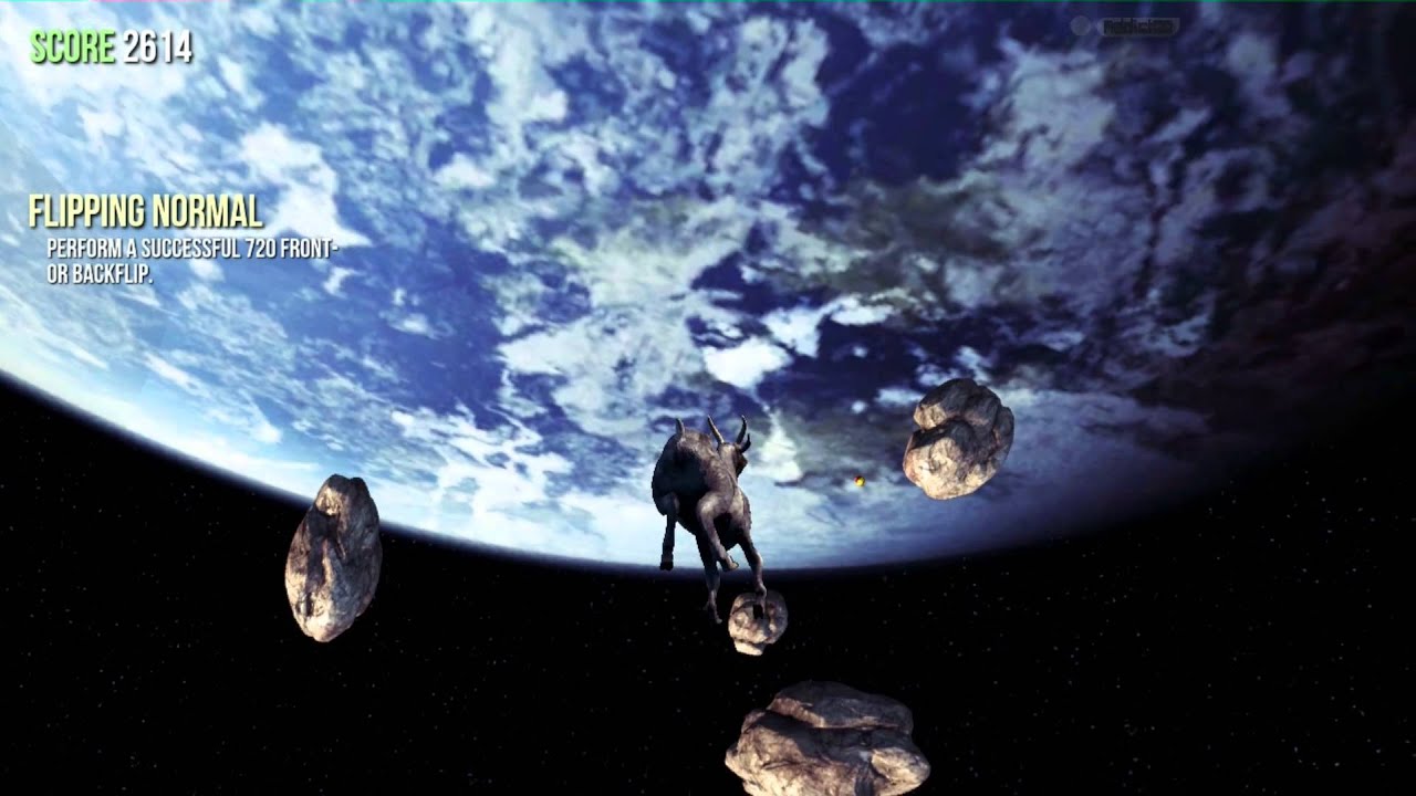 Goat Simulator Tutorial [HD] - Goat in space - YouTube