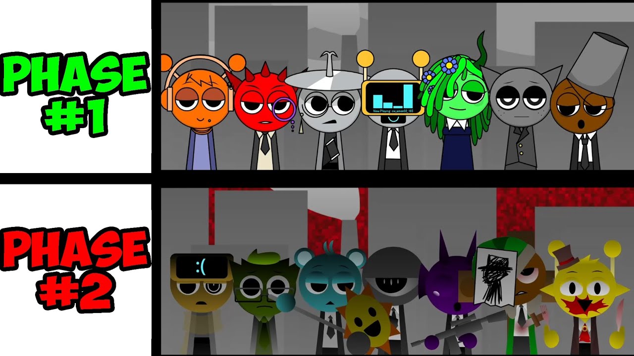 Incredibox Sprunki/Trend/Phase#1 Vs Phase#2 - YouTube