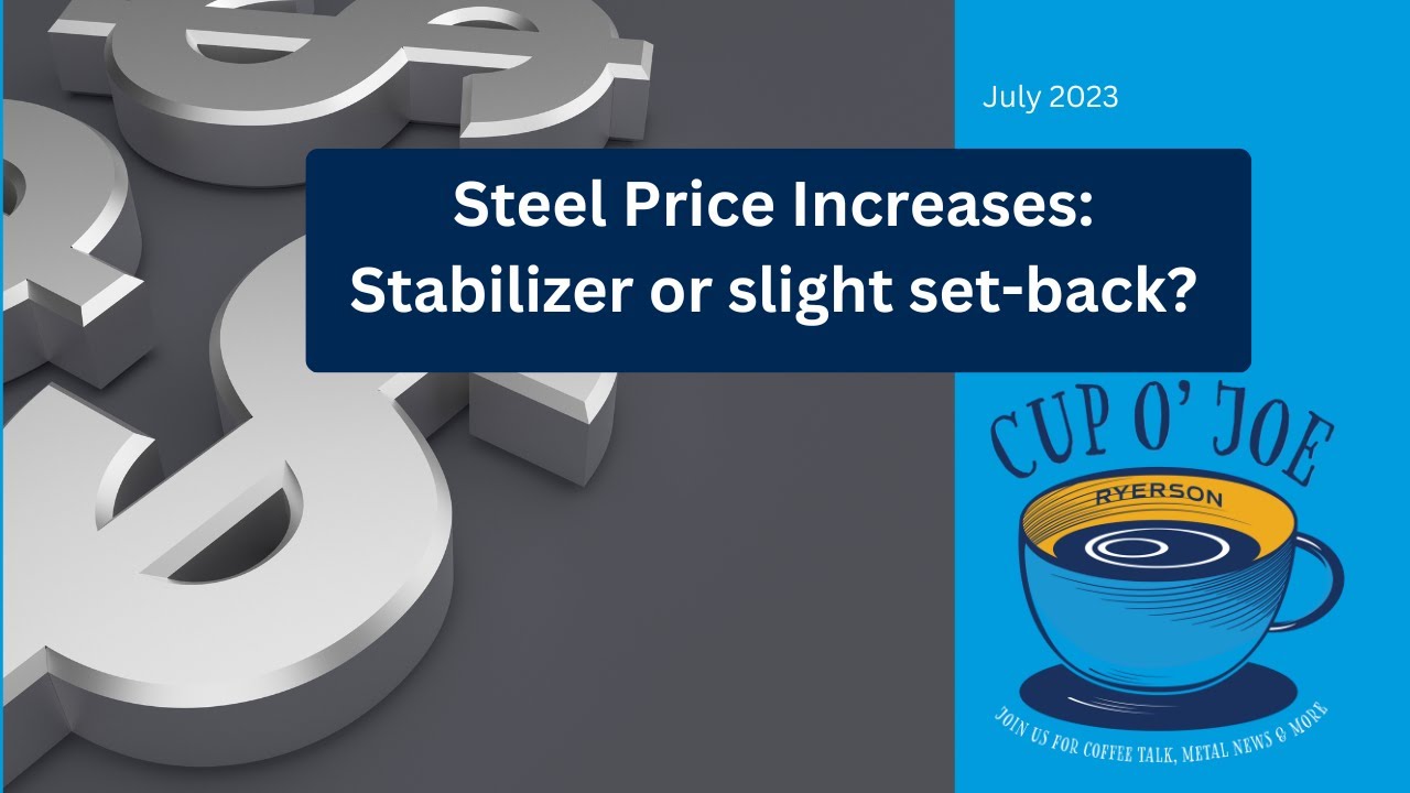Will steel price increases stick? - YouTube