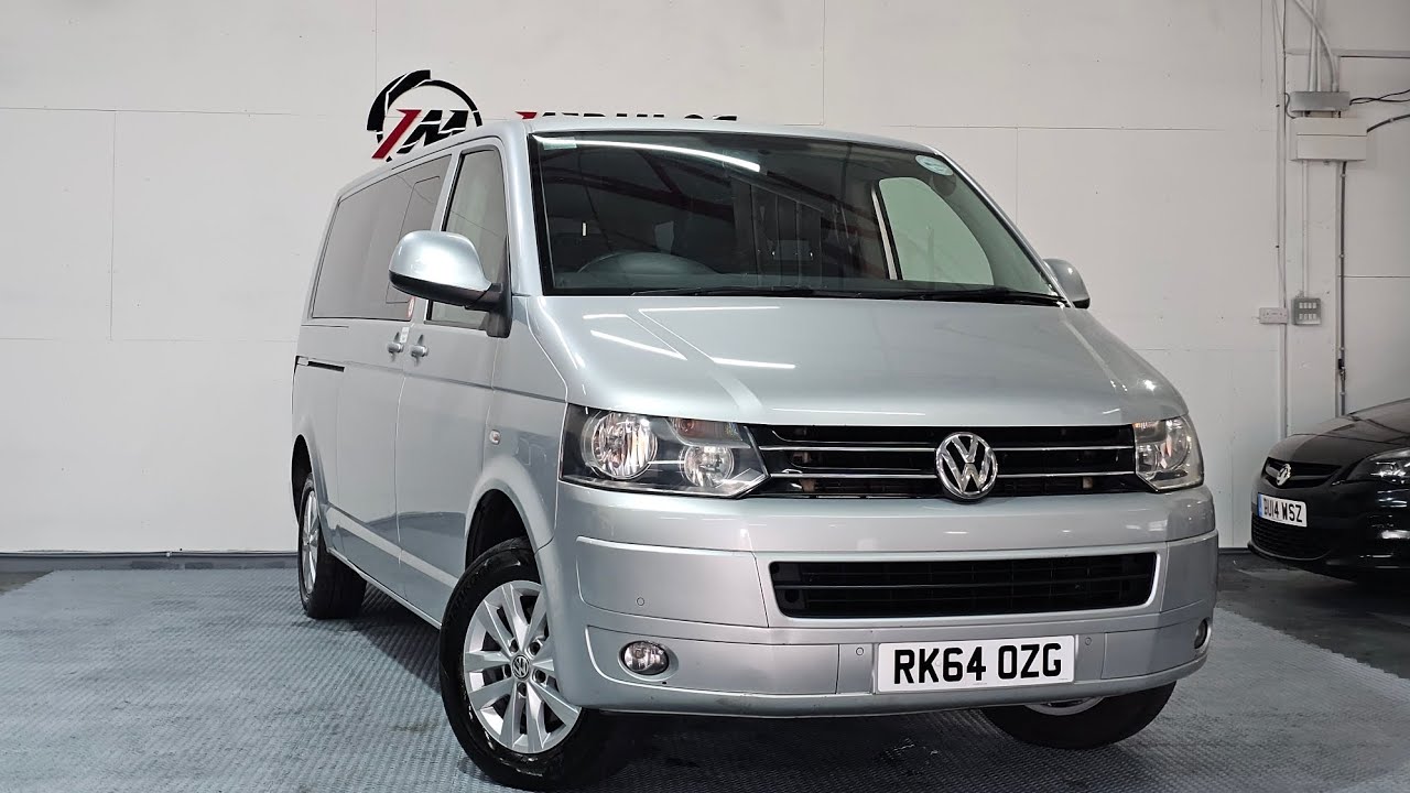 Volkswagen Transporter Shuttle 2.0 TD T30 SE DSG L3 H1 4dr - YouTube