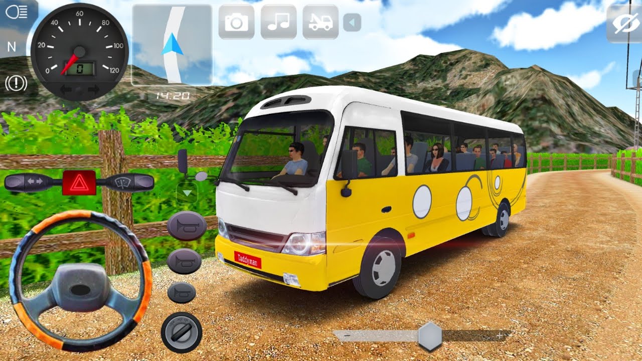 Minibus Simulator Vietnam Game || Driving Hyundai Minibus City Bus ...