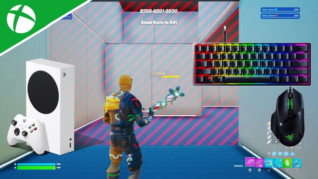 Xbox Series S 1v1 Piece Control On Keyboard And Mouse (4K 120 FPS ...