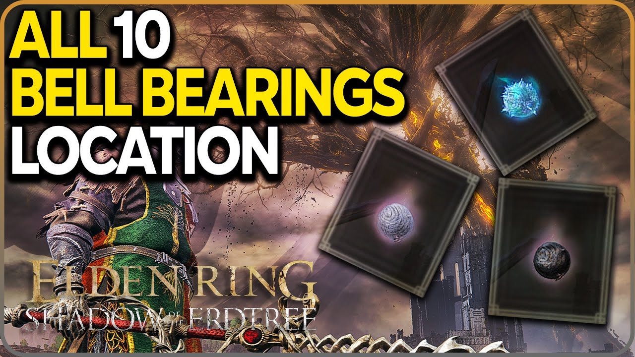 How To Get All 10 Bell Bearings Elden Ring DLC - YouTube
