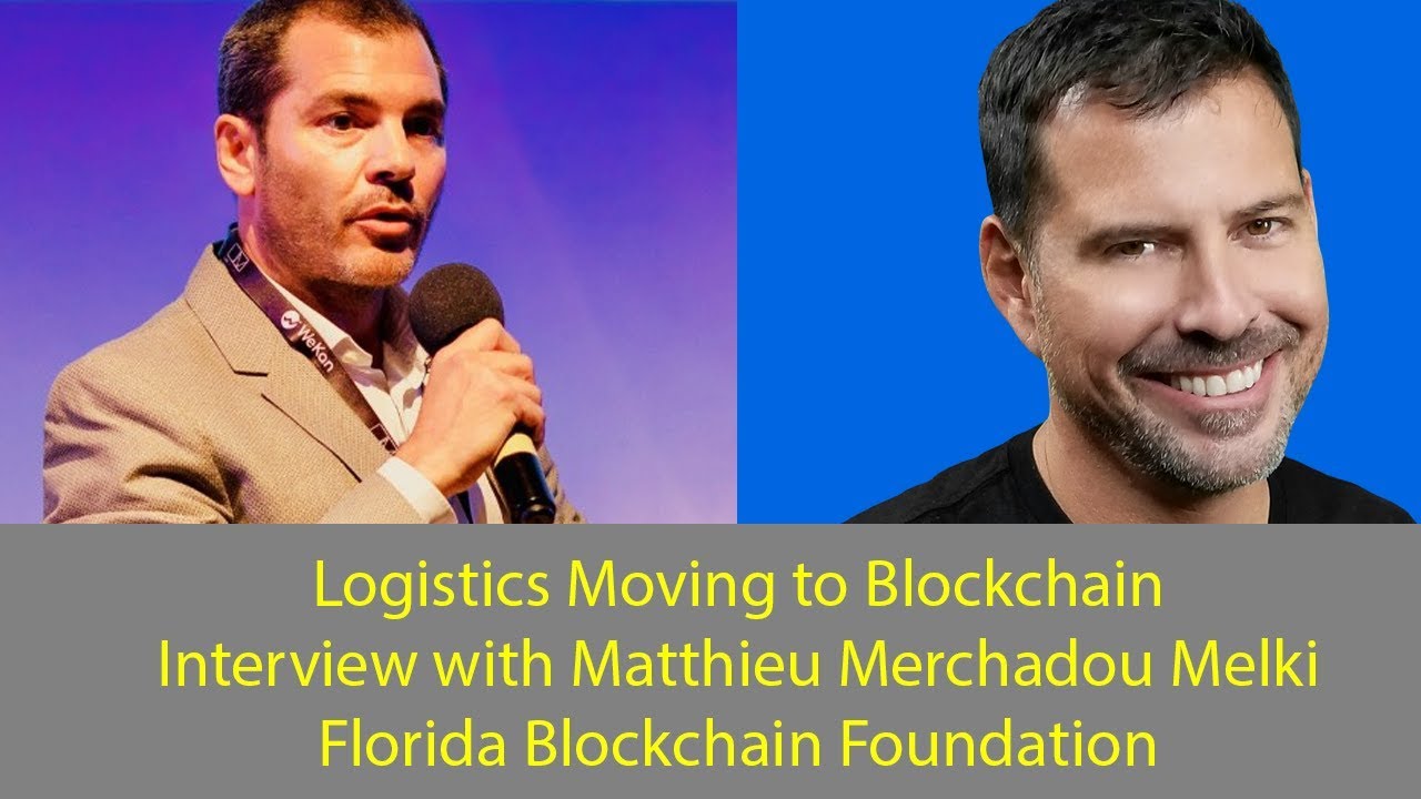 Matthieu Merchadou Melki at the Future of Logistics event in Miami ...