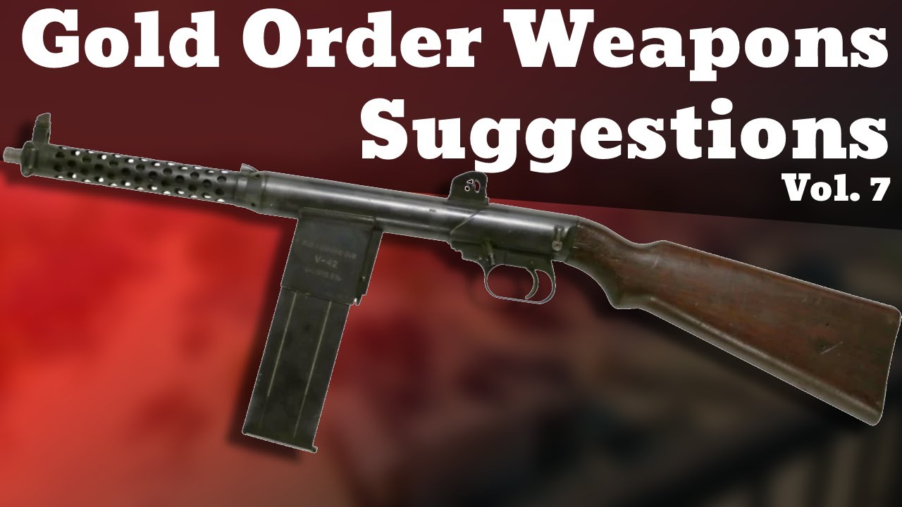 Rare British Assaulter Weapons - Enlisted Gold Order Weapon Suggestions ...