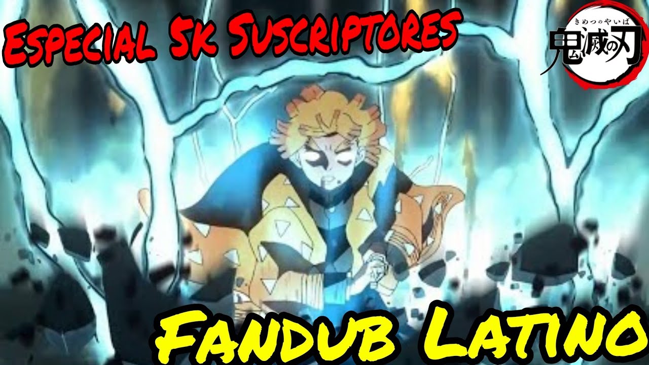Kimetsu No Yaiba. Zenitsu Vs Demonio Araña||Especial 5000 Suscriptores ...