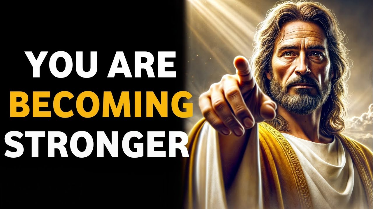 God Message :You're Becoming Stronger| God Says | God Message Today ...
