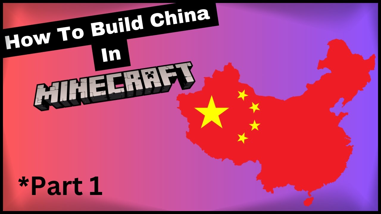 How To Build The World In Minecraft Part 21 China Part 1 - YouTube